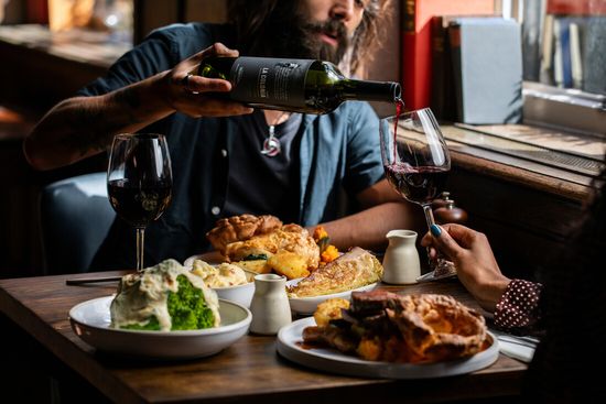 Food & Drink at The Constitution Pub, Camden | View Our Menus