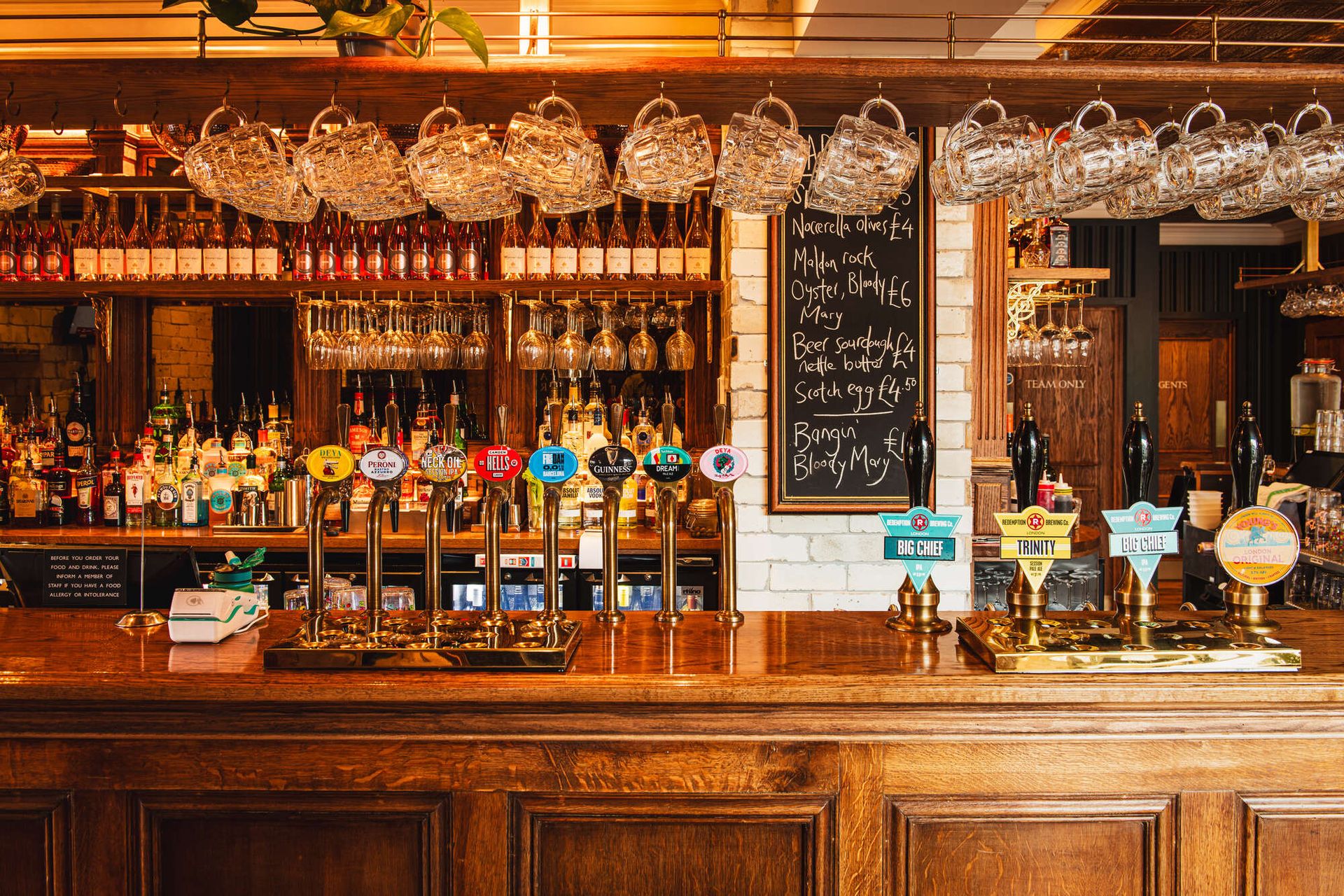 Food & Drink at The Constitution Pub, Camden | View Our Menus
